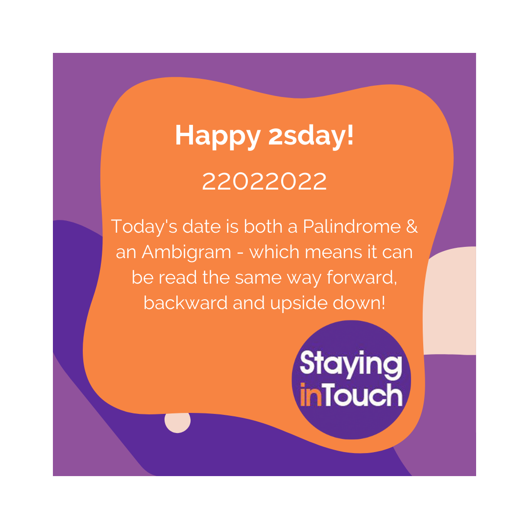 Happy 2sday! - Staying in Touch