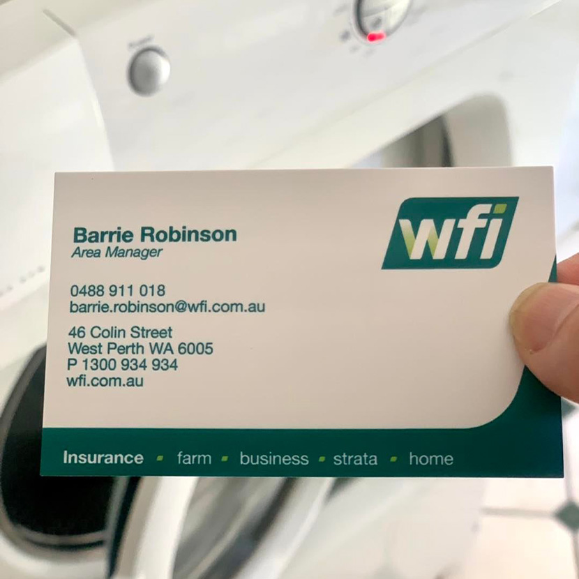Washing machine friendly business cards! - Staying in Touch